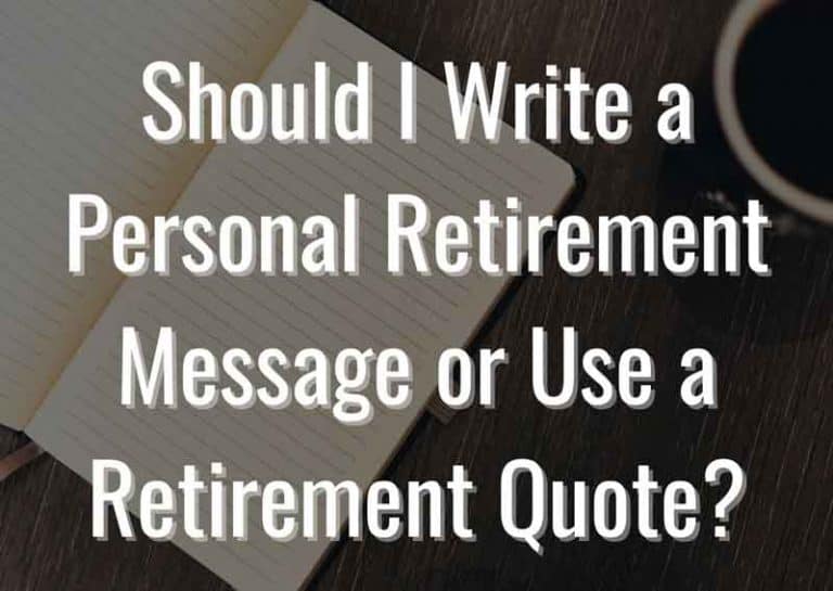What to Write in a Retirement Card – Easy to Follow Guide with 55 ...