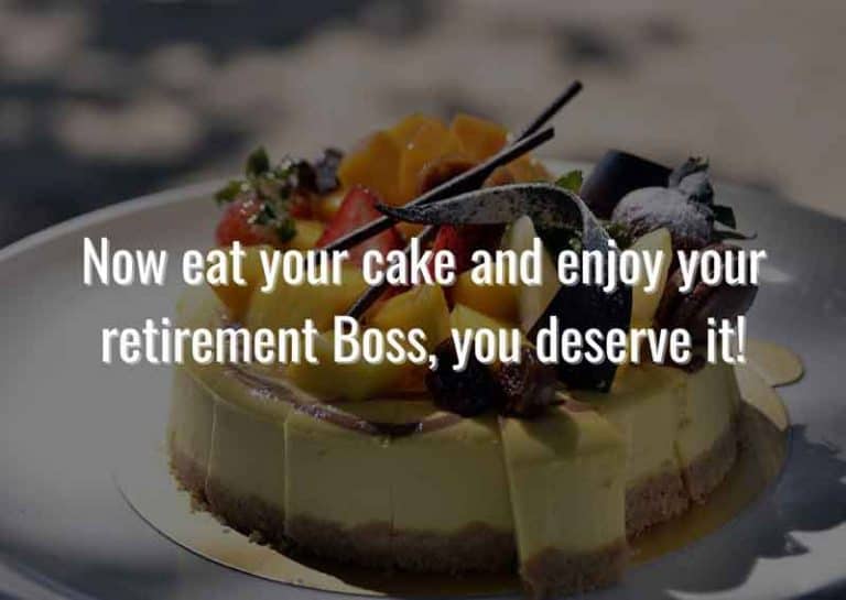 60 Best Retirement Messages for Boss - Enjoy Retirement Life