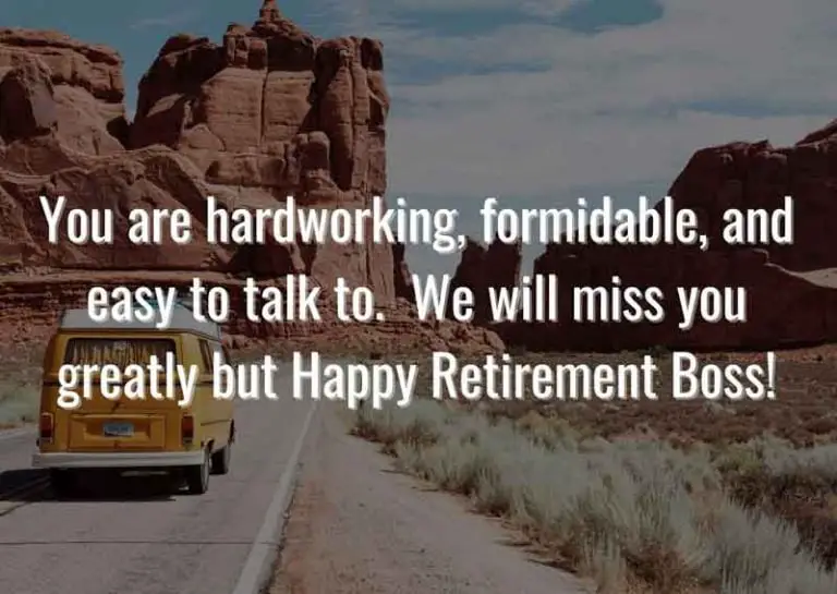 60 Best Retirement Messages for Boss - Enjoy Retirement Life