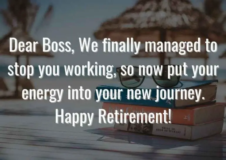 50 Easy to Adapt Retirement Quotes for Boss