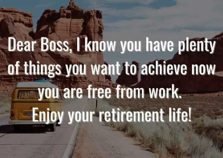 50 Easy to Adapt Retirement Quotes for Boss